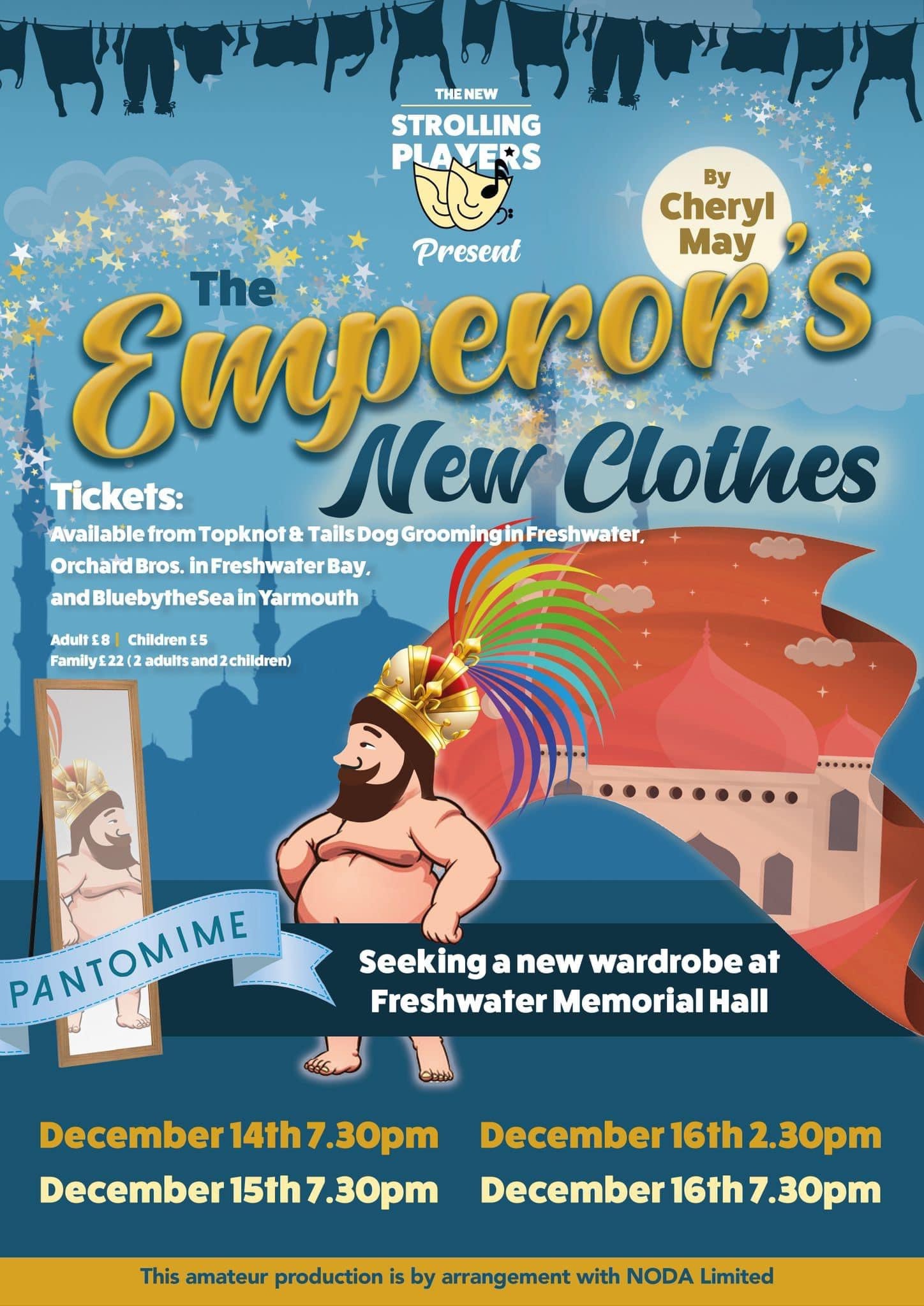REVIEW: ‘The Emperor’s New Clothes’ – New Strolling Players – IWtheatre