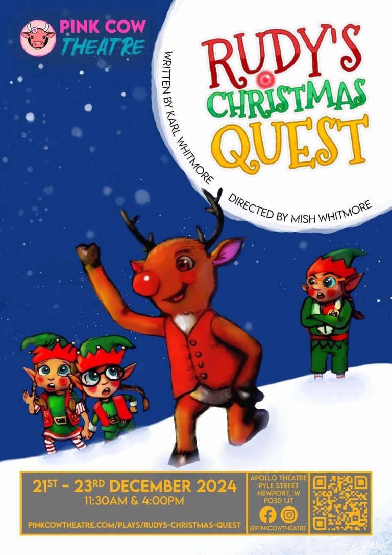 REVIEW: “Rudy’s Christmas Quest” – Pink Cow Theatre – IWtheatre