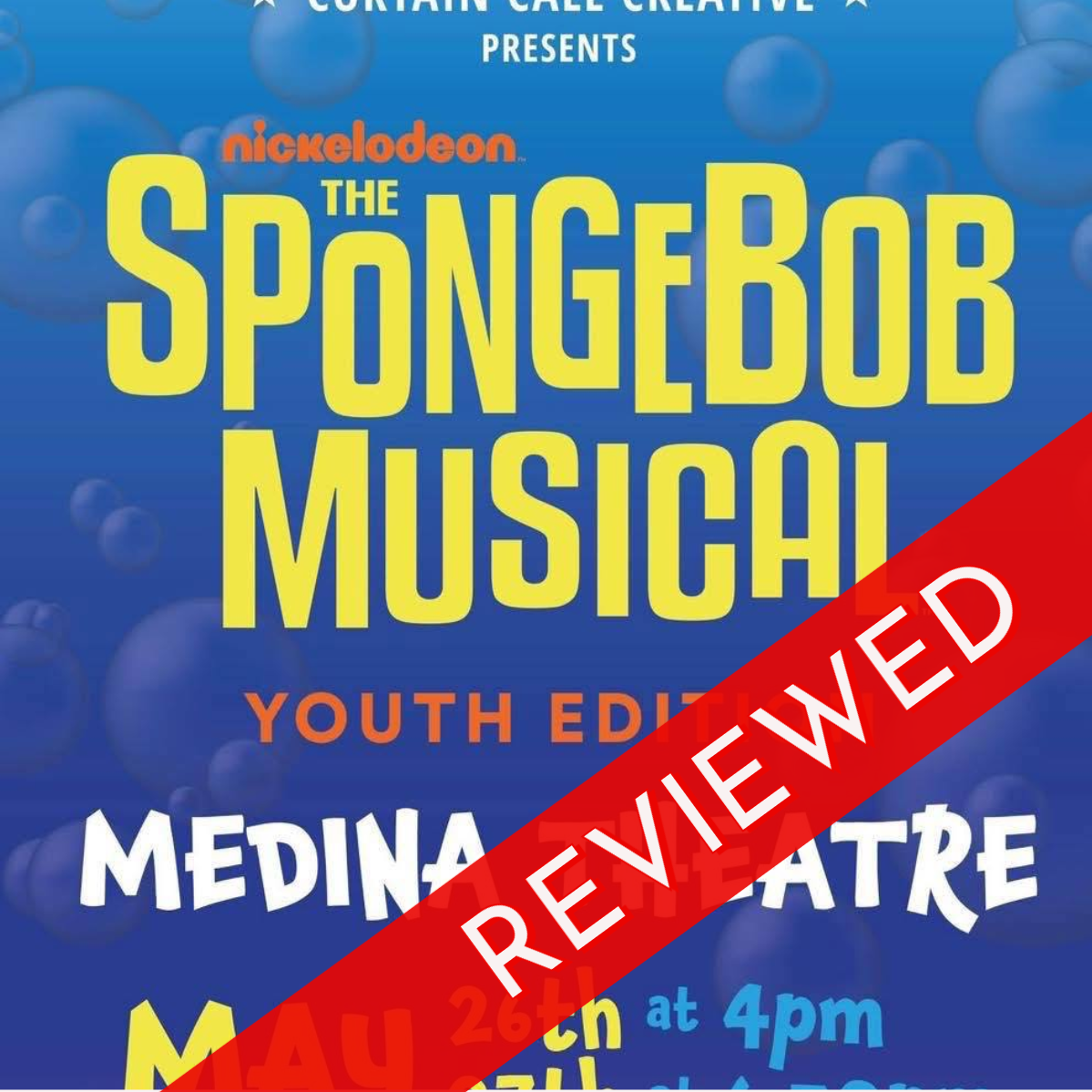 REVIEW: ‘The SpongeBob Musical’ – Curtain Call Creative – IWtheatre