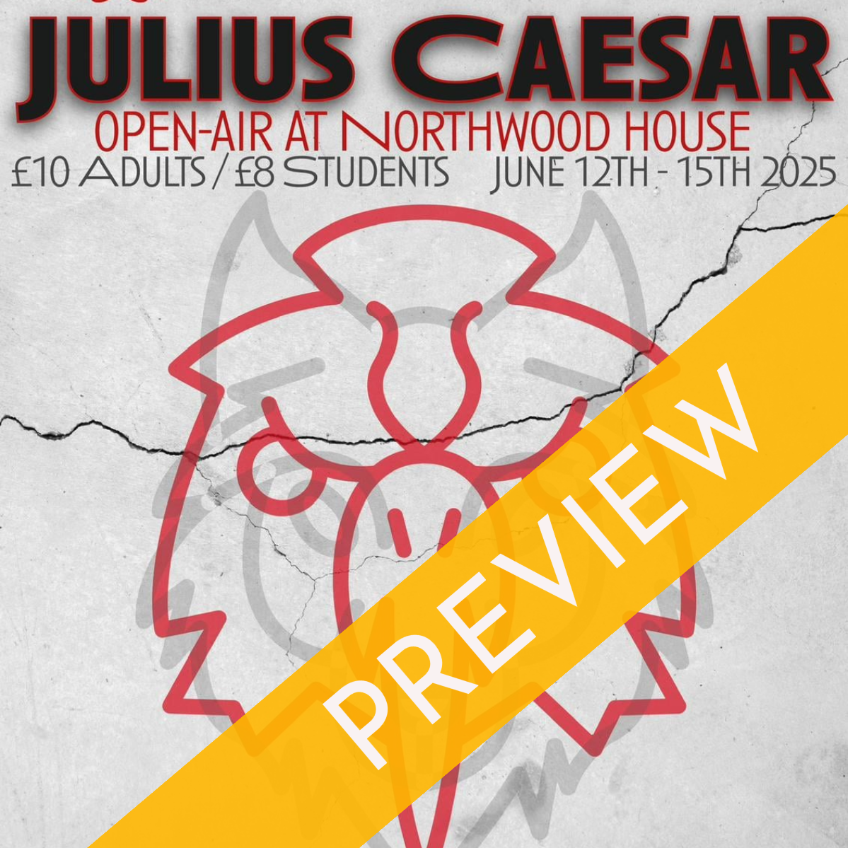 PREVIEW: ‘JULIUS CAESAR’ – AD LIB THEATRE – NORTHWOOD HOUSE – JUNE 12th ...
